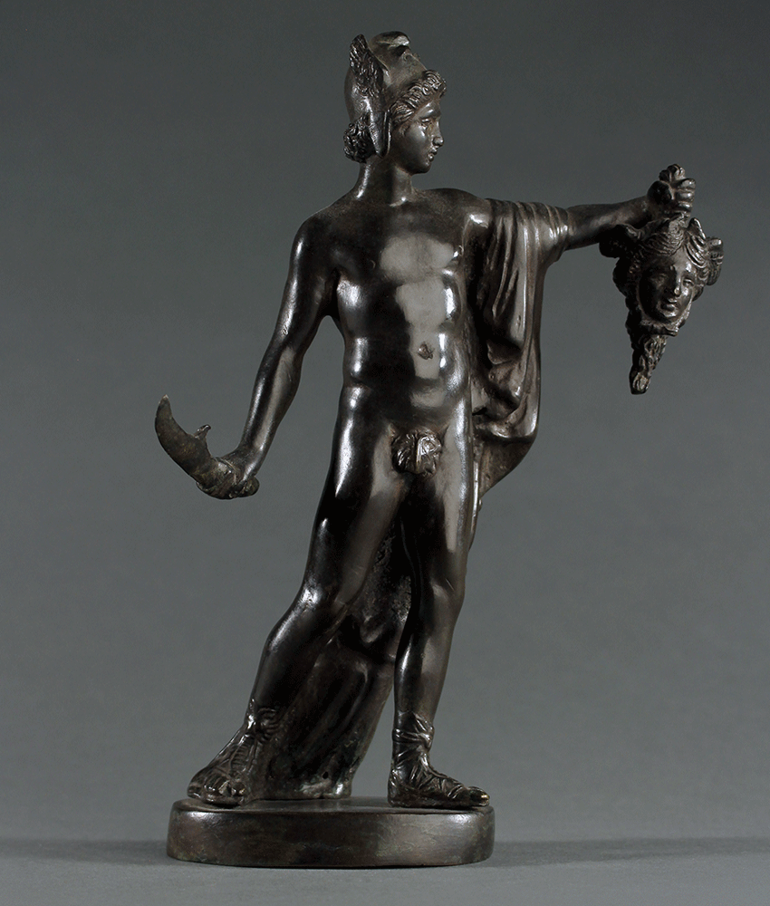 Grand Tour Bronze of Perseus Triumphant after Canova.